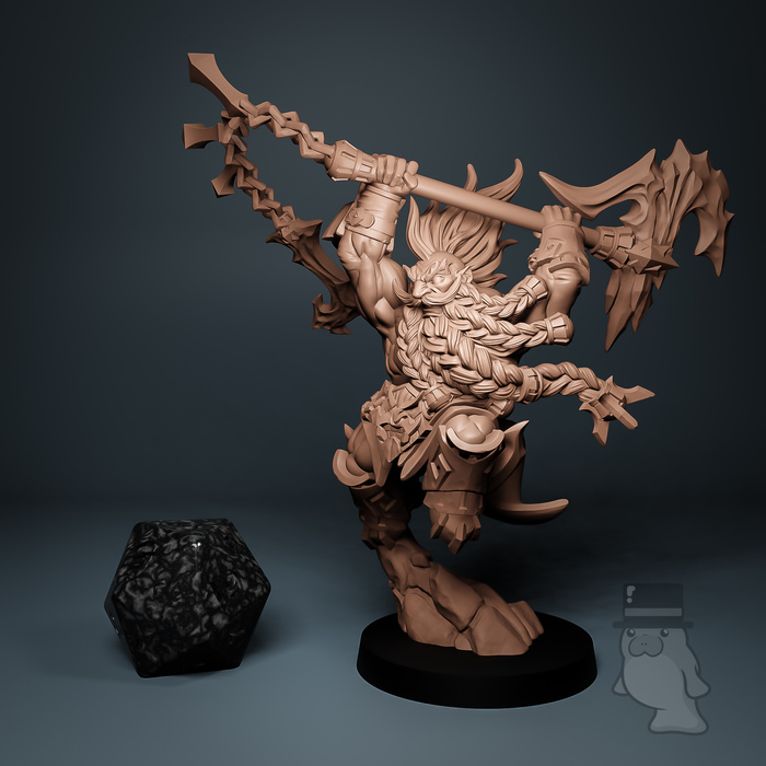 Gundrof Ragingfire - Dumlok Flameseekers - Artisan Guild :: Mini Manatee New Zealand